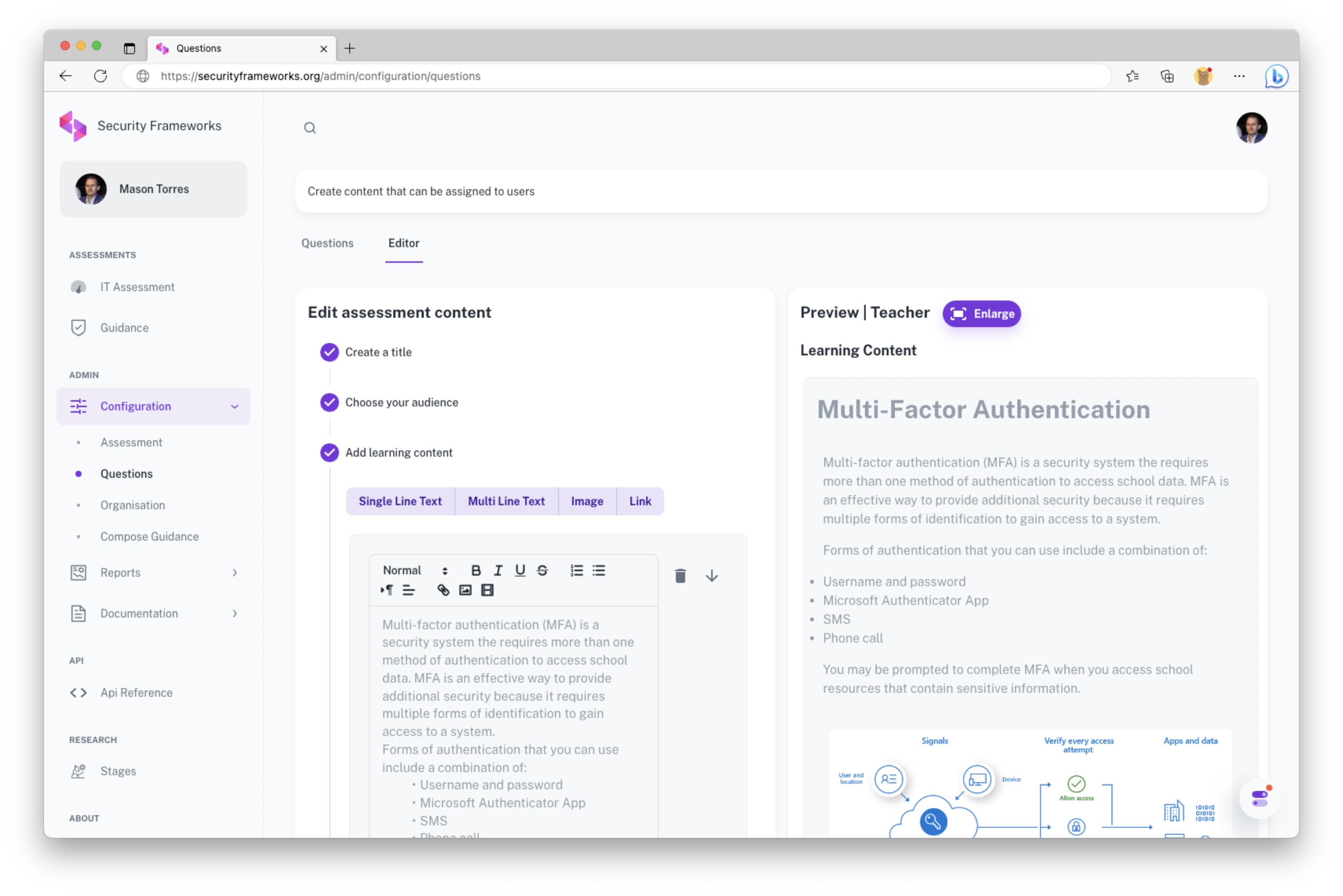 Security Frameworks