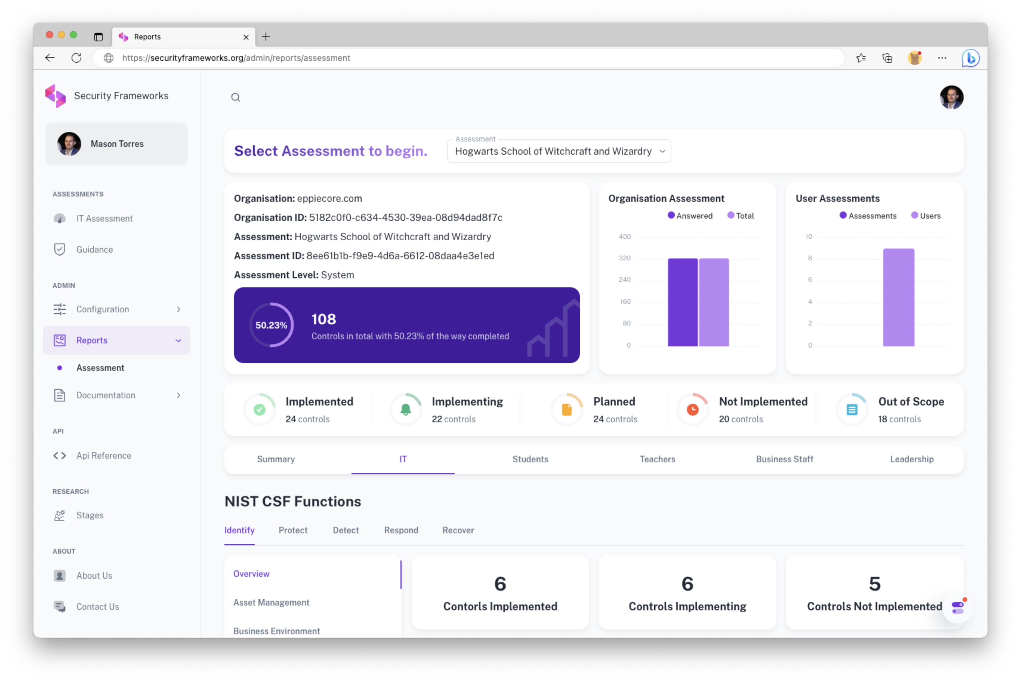 Security Frameworks